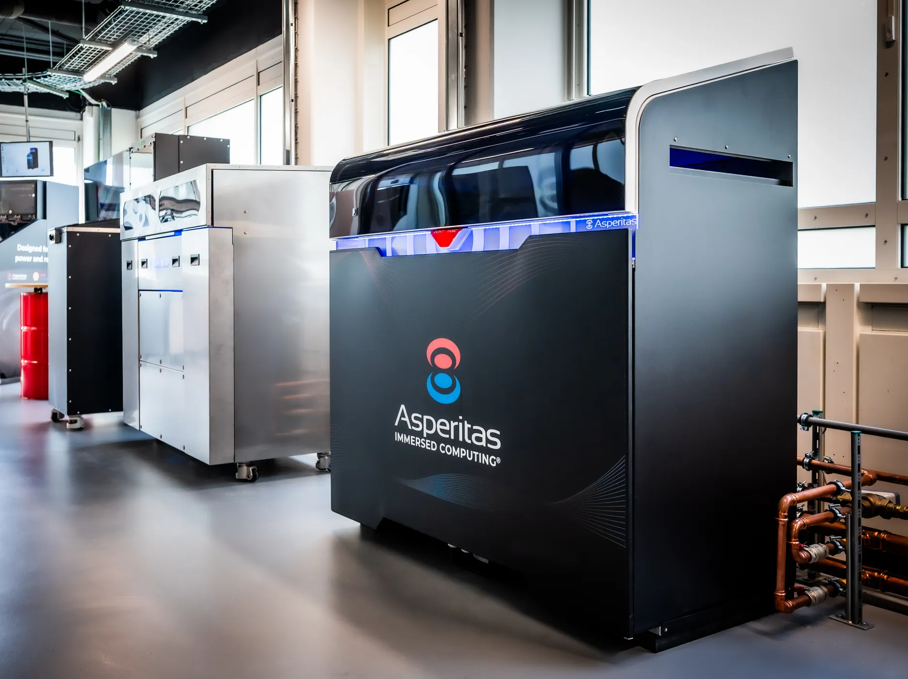 Sustainable cooling for data centers with investment in Asperitas