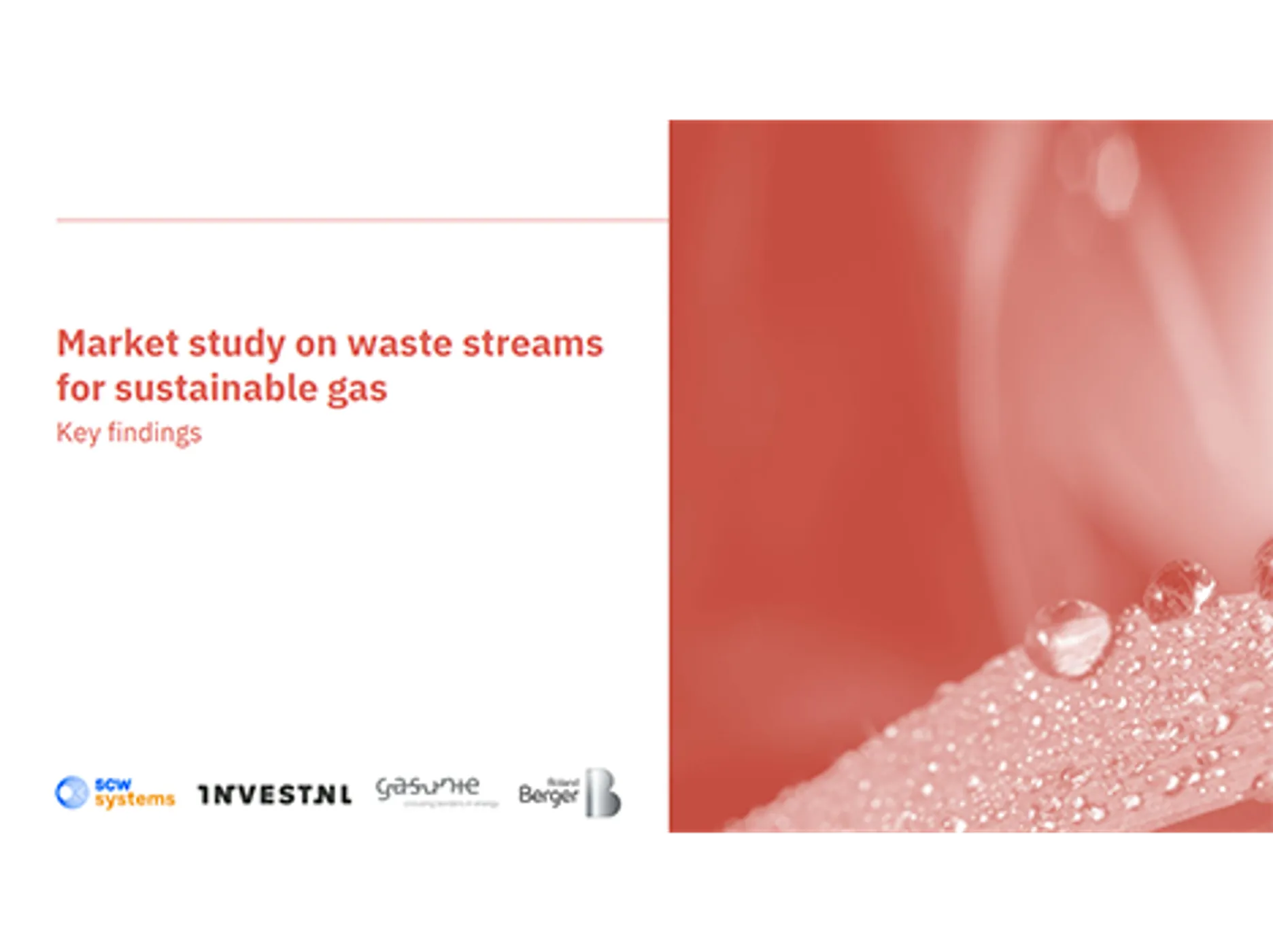 Market study on waste streams for sustainable gas