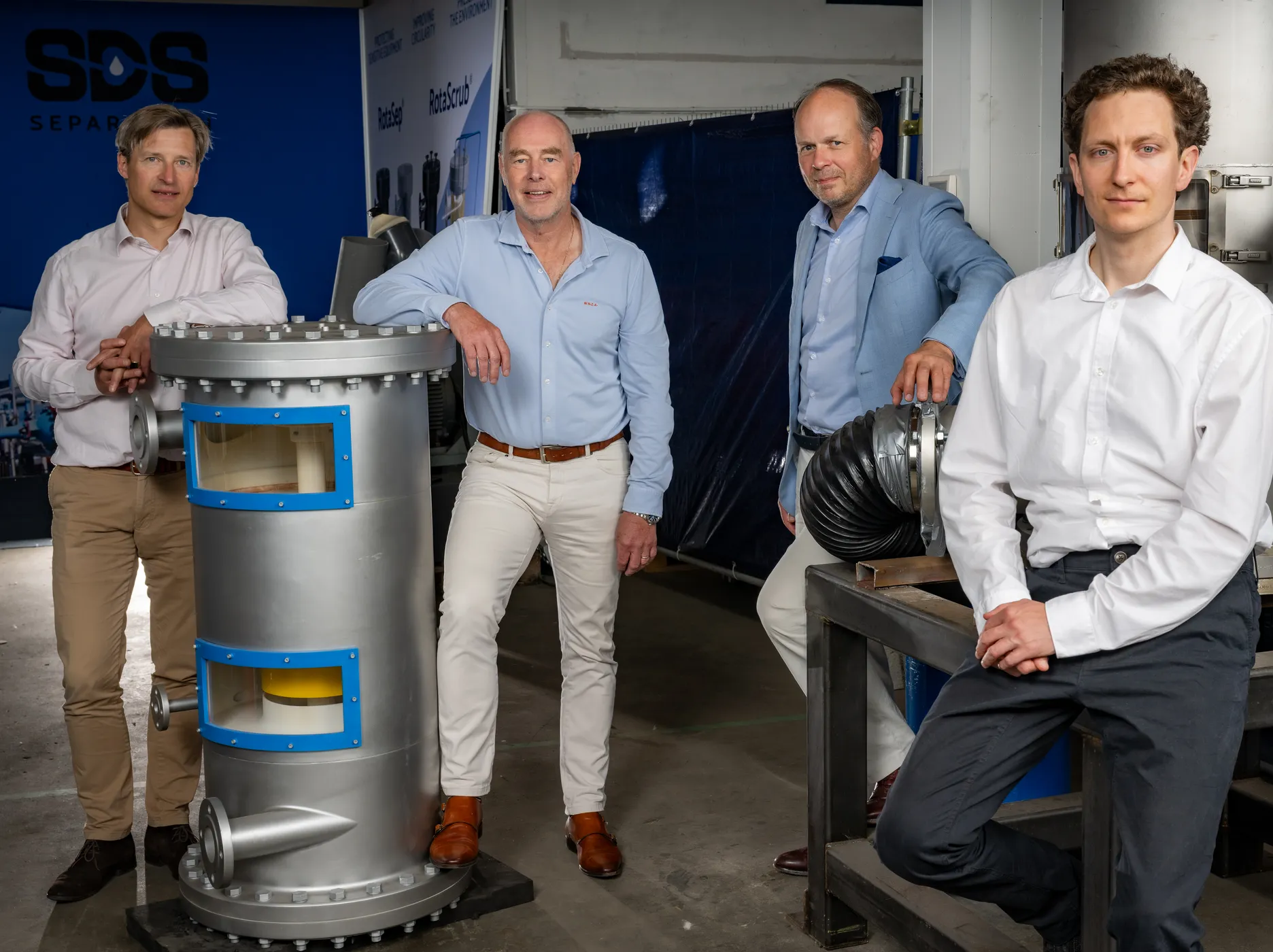 Invest-NL invests in SDS Separation for compact CO₂ capture